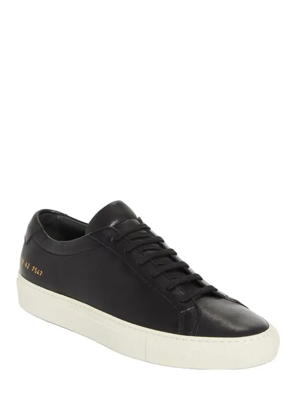 COMMON PROJECTS Achilles Leather Sneaker - Black