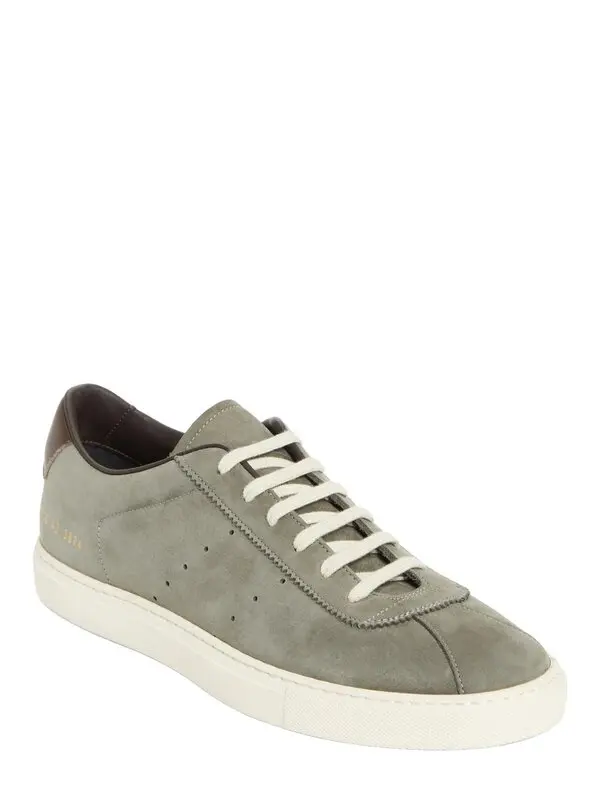 COMMON PROJECTS Tennis 24 Nubuck Sneakers - Warm Grey
