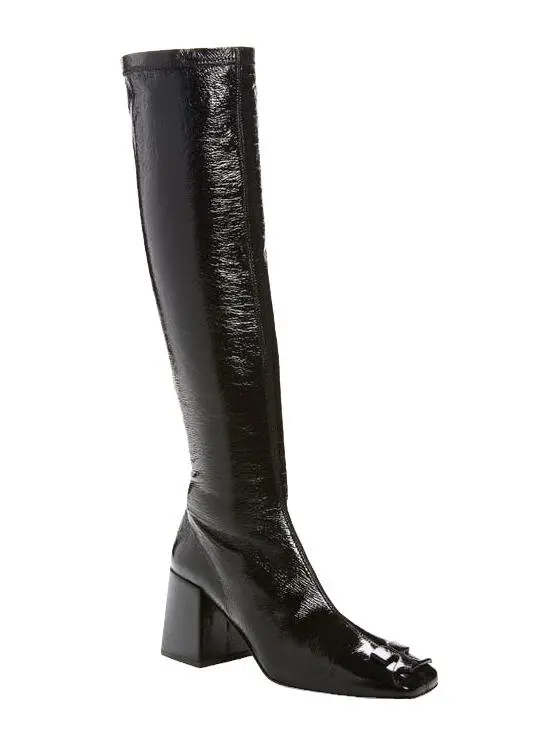 COURREGES Re-edition Vinyl Boot - Black