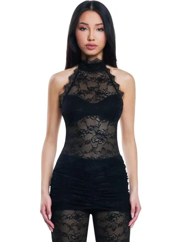 OW Selah Lace Top - Black