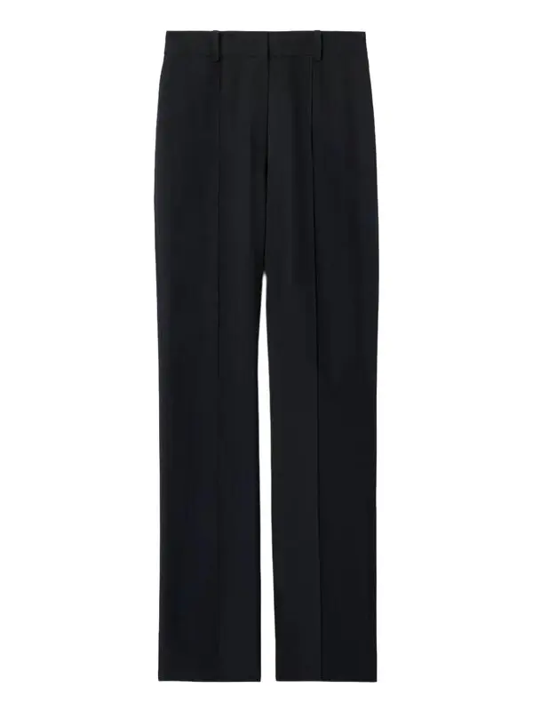 Claudie Pierlot Tailored High-waisted Trousers - Blue