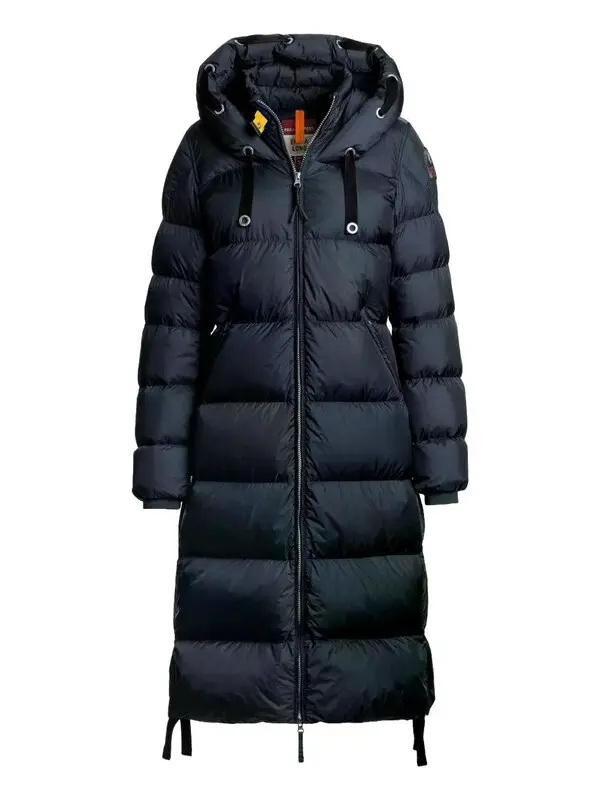 PARAJUMPERS Panda Hooded Long Puffer Coat - Blue