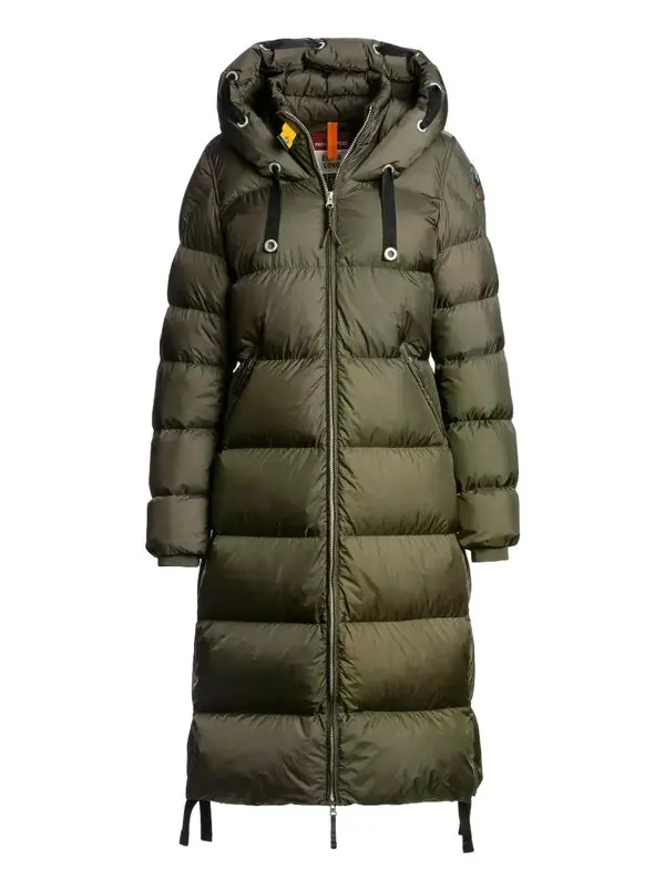 PARAJUMPERS Panda Hooded Quilted Coat - Green