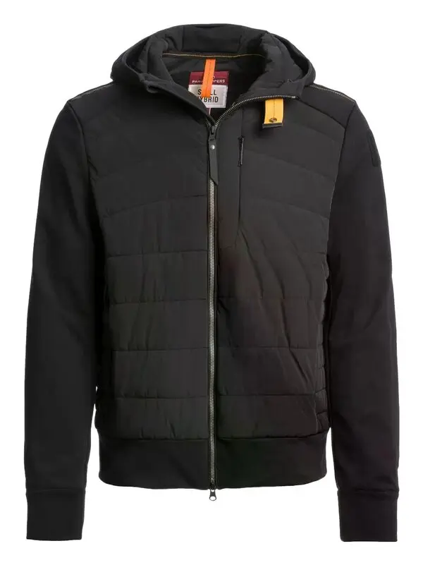 PARAJUMPERS Hooded Quilted Jacket - Black