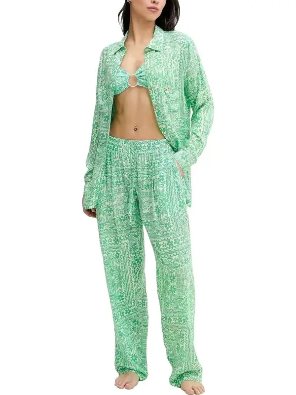 Melissa Odabash Millie Shirt - Green