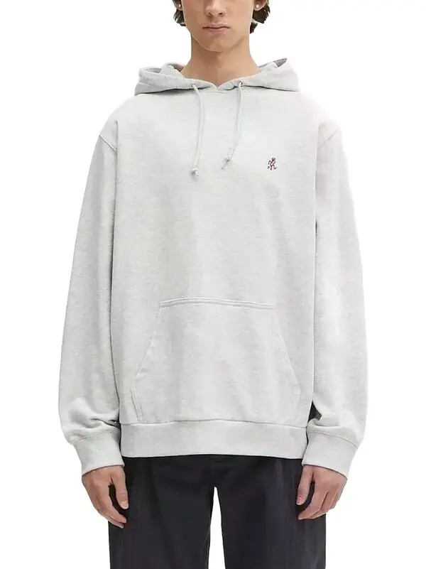 Gramicci Embroidered Logo Hooded Sweatshirt - Grey