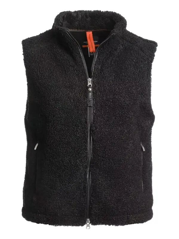 PARAJUMPERS High-neck Zip-front Vest - Black
