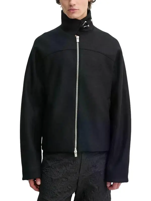 HELIOT EMIL Igneous High-neck Jacket - Black
