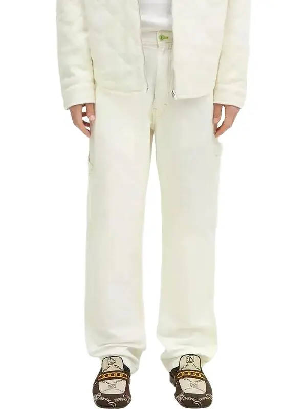 STAN RAY Contrast-stitch Trousers - White