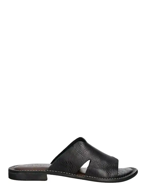 ASTORFLEX Haichiflex Leather Sandals - Black
