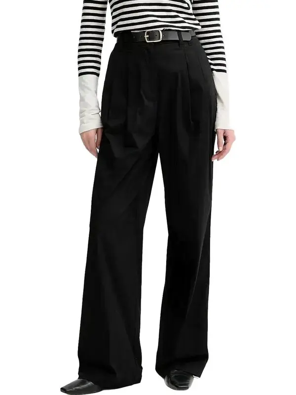 Marc O'polo Pleated Trousers - Black