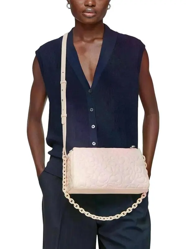 TOUS Quilted Cross-body Bag With Chain Strap - Neutrals