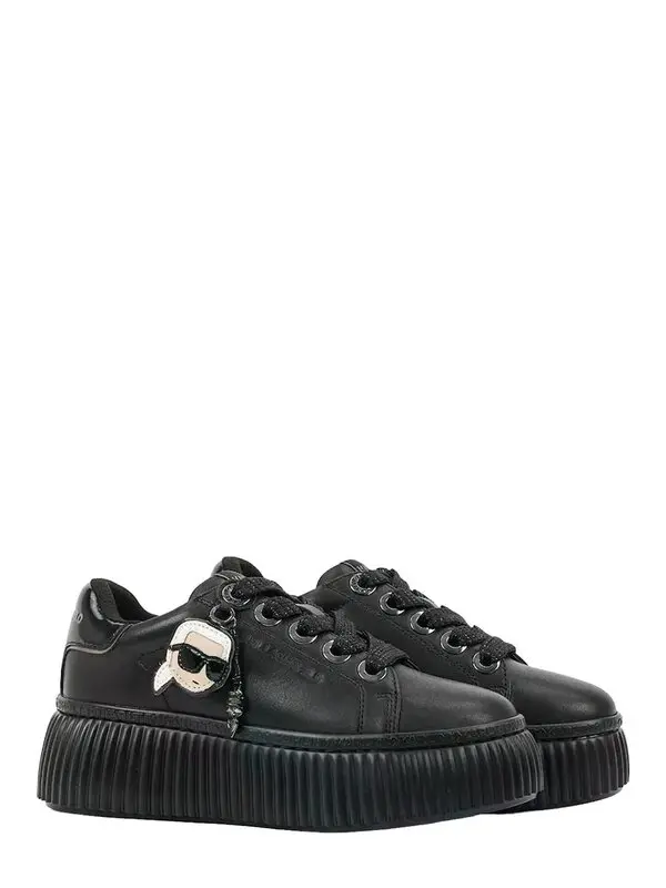 Karl Lagerfeld Ikon Nft Kreeper Sneakers - Black