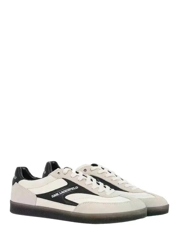 Karl Lagerfeld Lace-up Sneakers - White
