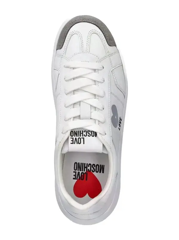 Moschino Platform Sneakers - White