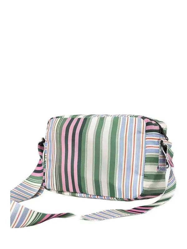 Stine Goya Striped Crossbody Bag - Green