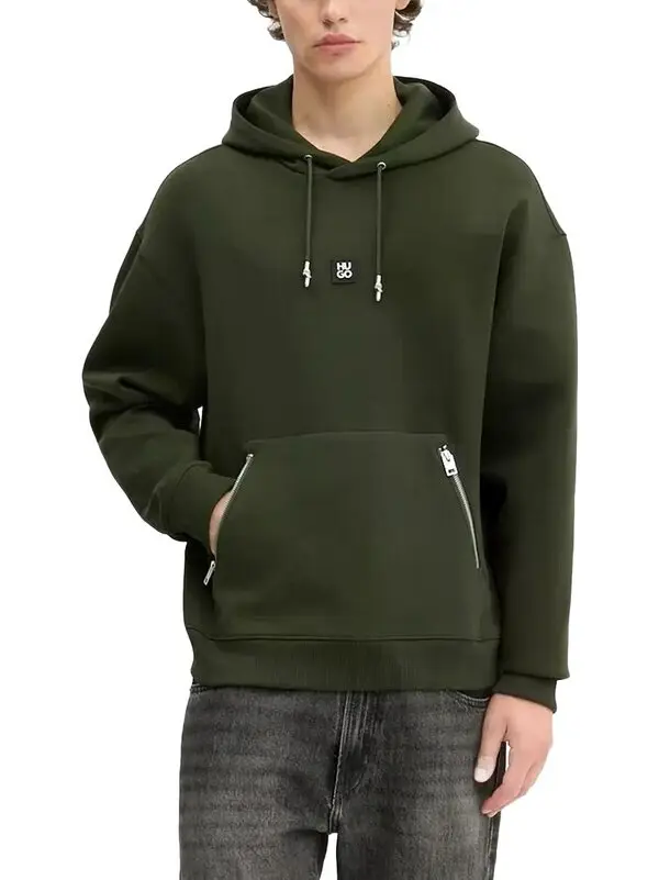 Hugo Boss Hooded Sweatshirt - Green