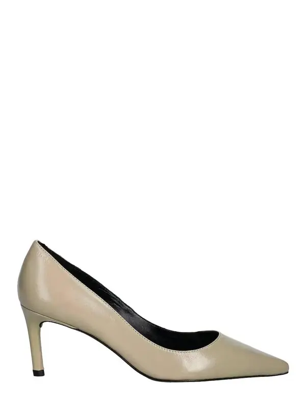 BOSS Pointed-toe Leather Pumps - Neutrals