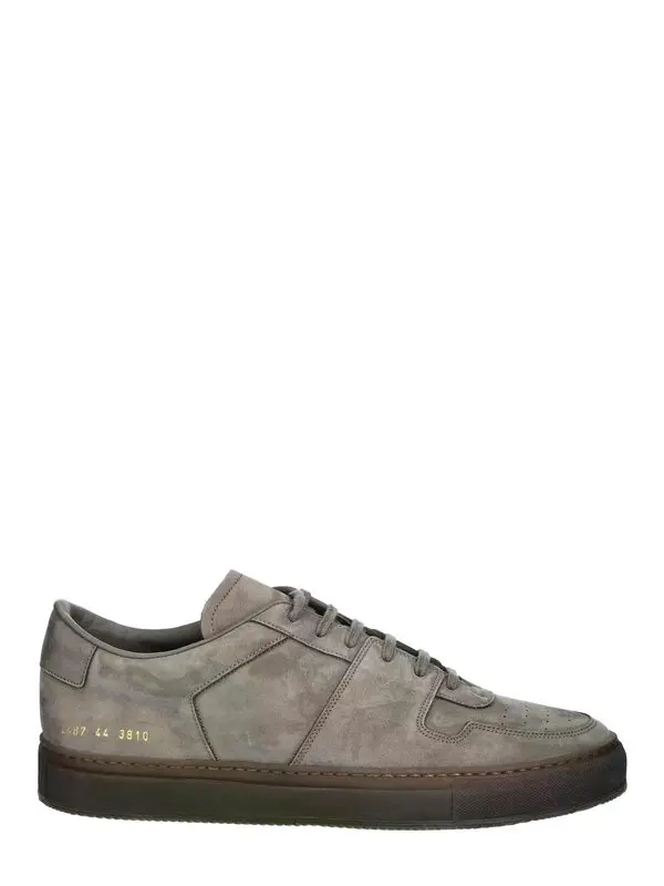 COMMON PROJECTS Suede Low-top Sneakers - Grey