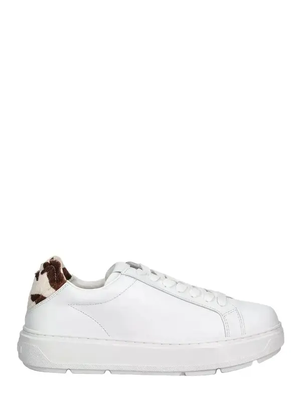 Moschino Lace-up Sneakers - White