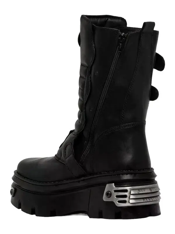 NEW ROCK 60mm M-391x-s1 Platform Boots - Black