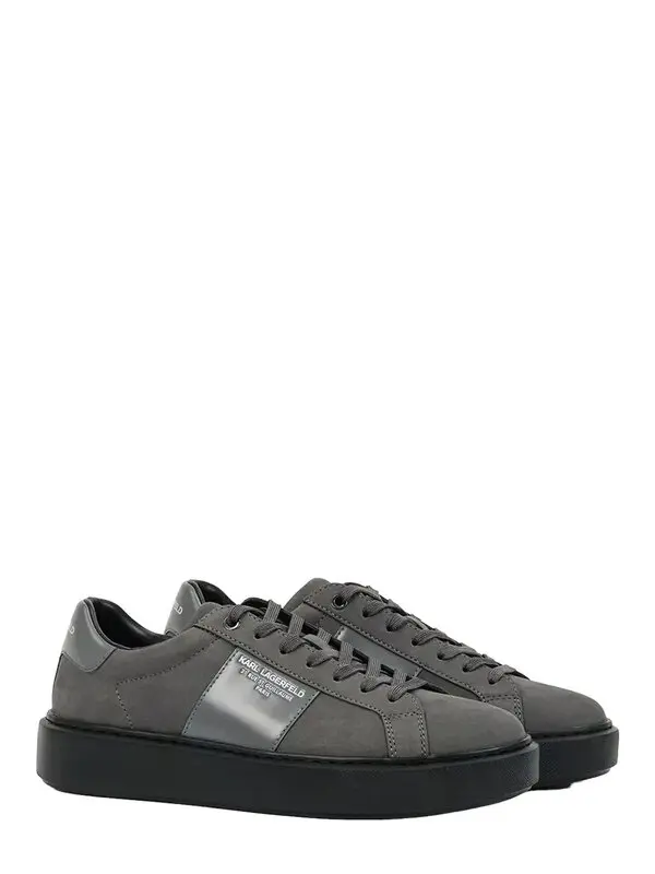 Karl Lagerfeld Lace-up Sneakers - Grey