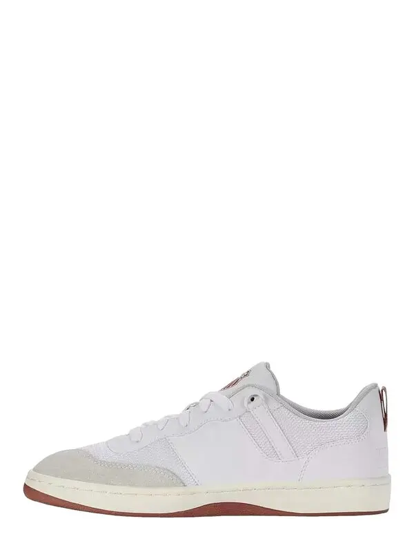 K-Swiss Leather Lace-up Sneakers - White