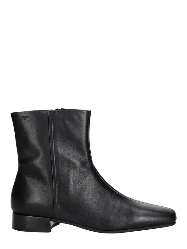 VAGABOND SHOEMAKERS 70mm Mona Zip-detail Boots - Black