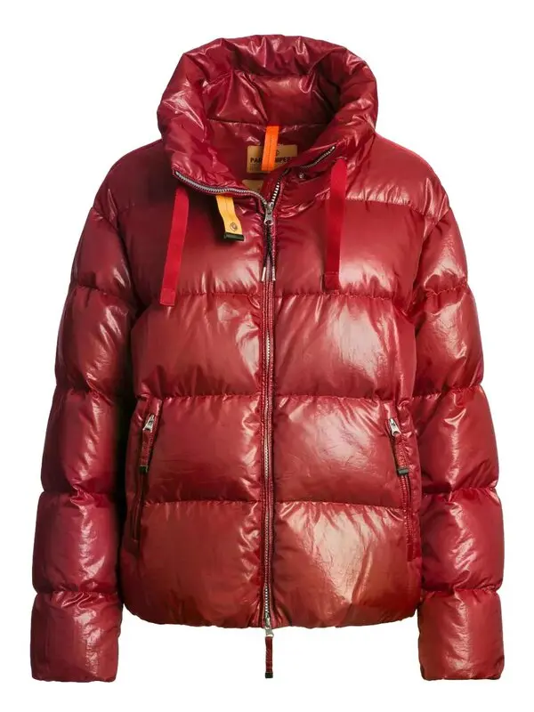 PARAJUMPERS High-neck Quilted Jacket - Red