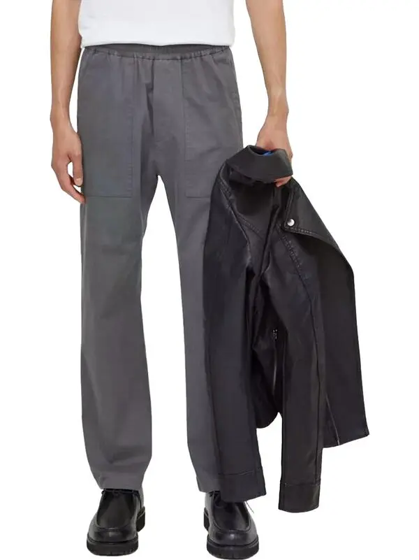 DRYKORN Elastic-waist Trousers - Grey