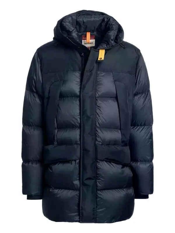 PARAJUMPERS Shedir Hooded Puffer Coat - Blue