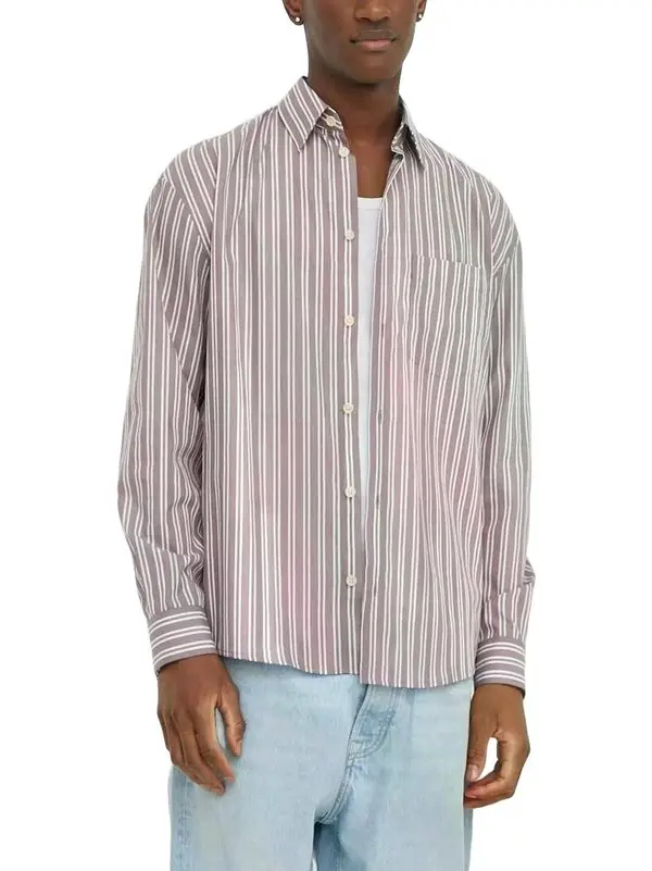 DRYKORN Striped Long-sleeve Shirt - Pink