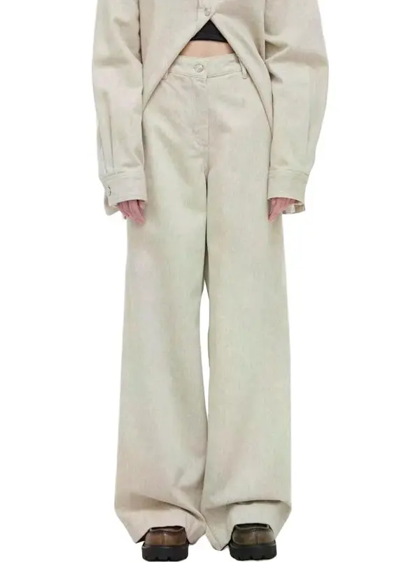 LOVECHILD Patch-pocket Trousers - Neutrals