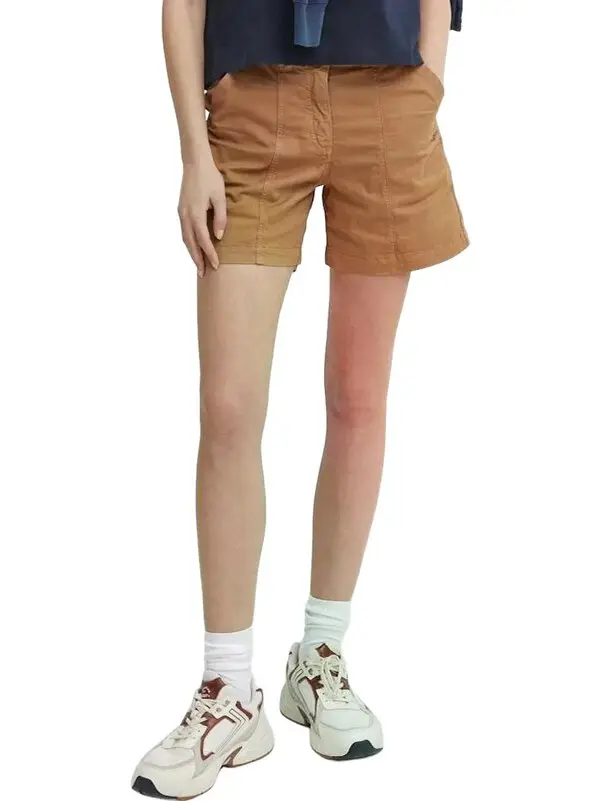 AERONAUTICA MILITARE Panelled Pocket Shorts - Neutrals