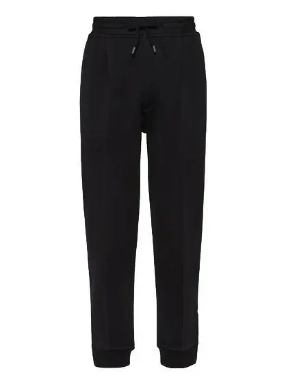Brunello Cucinelli Double Cloth Trousers - Black