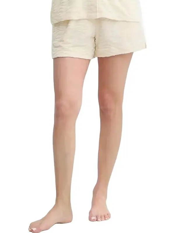 MC2 SAINT BARTH Wave-textured Shorts - Neutrals