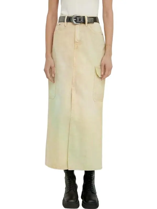 G-star Raw Cargo Pocket Denim Maxi Skirt - Neutrals