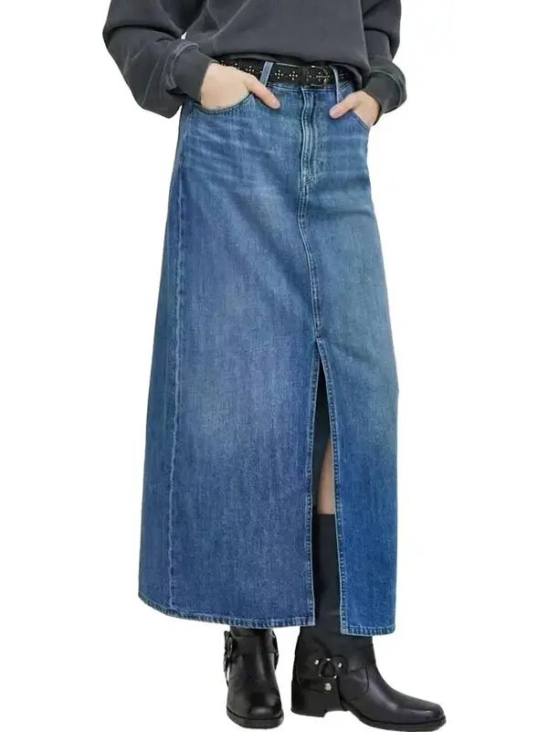 G-star Raw Viktoria Maxi Denim Skirt - Blue