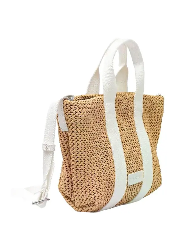 Marc O'polo Woven Tote Bag - Neutrals