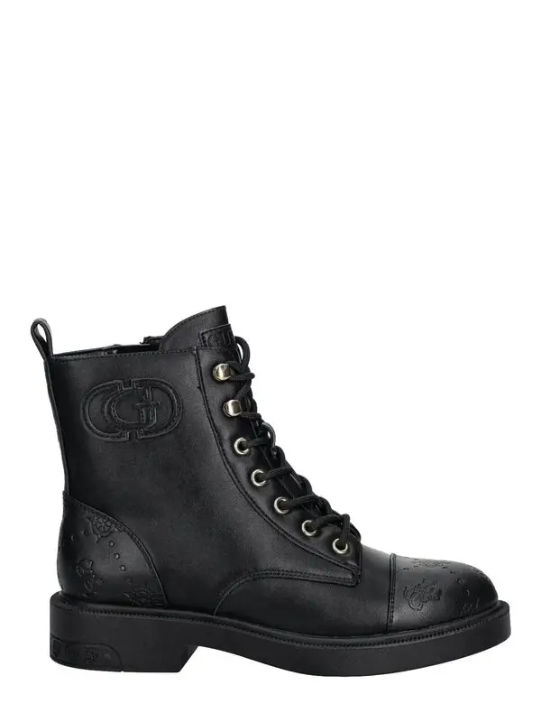 Guess Lace-up Boots - Black