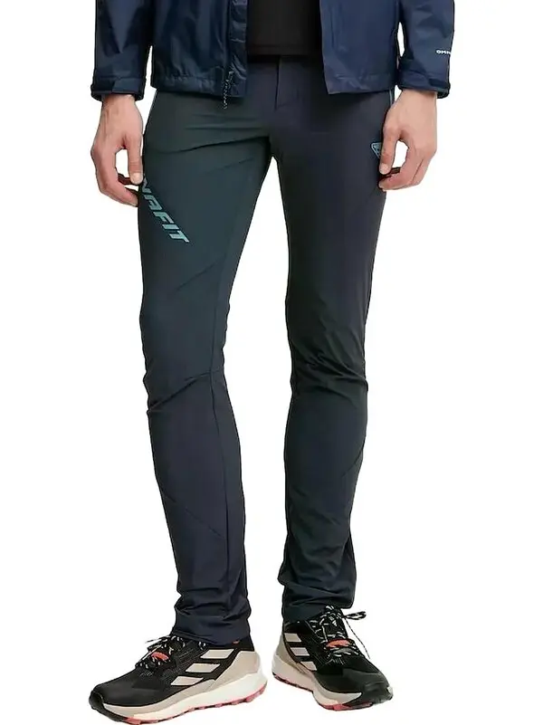 DYNAFIT Logo-print Performance Trousers - Blue
