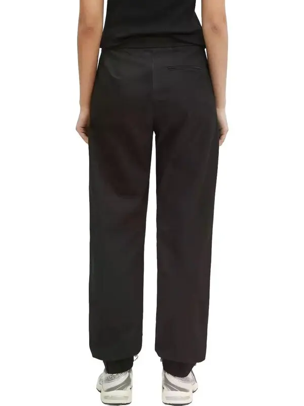 SAMSOE SAMSOE Pleated Straight-leg Trousers - Black