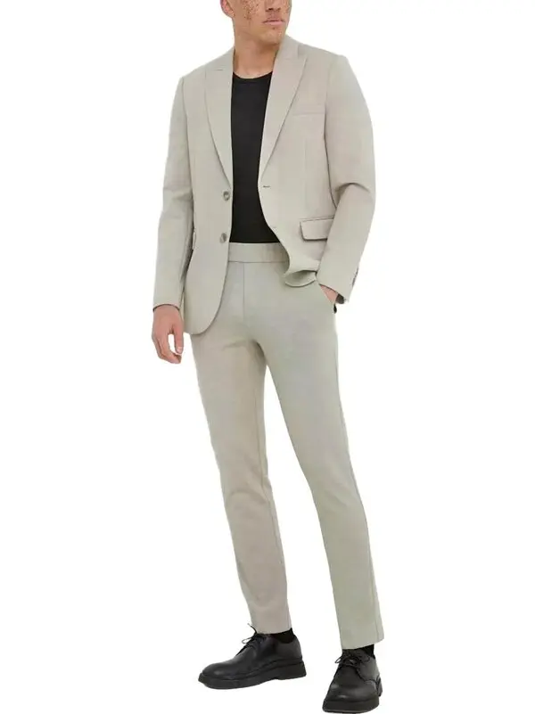 BRUUNS BAZAAR Laybbfranco Two-button Suit Jacket - Neutrals
