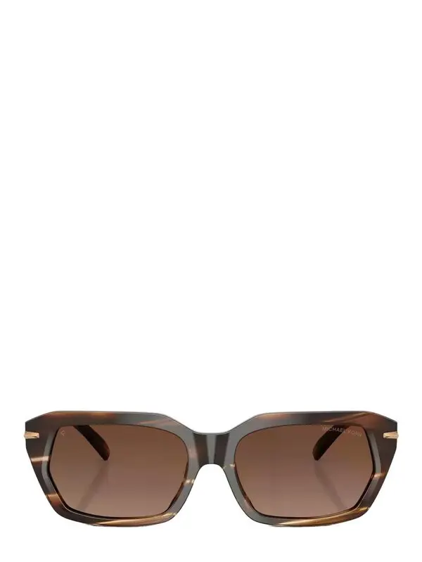 Michael Kors Geometric Frame Sunglasses - Brown