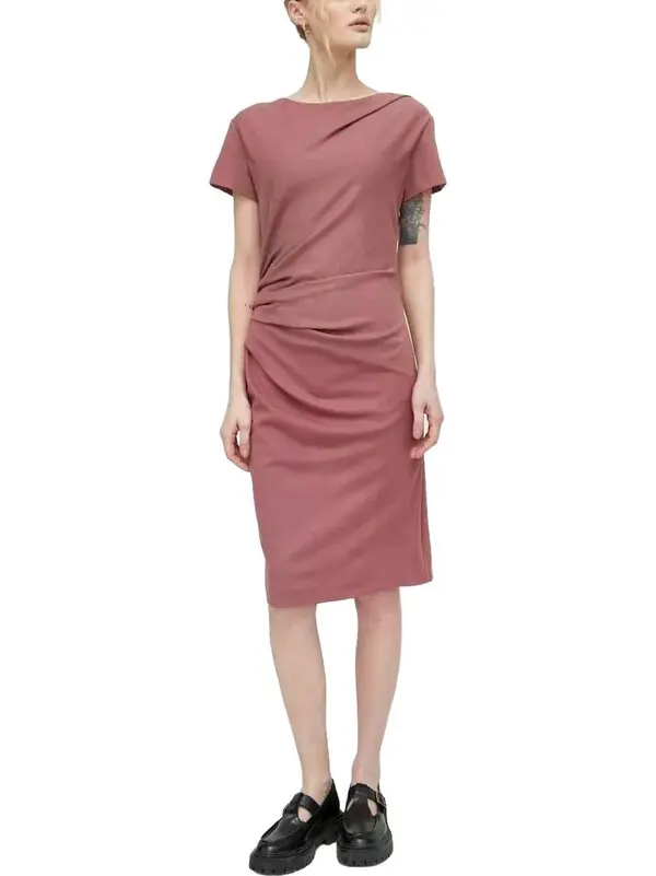 Tiger Of Sweden Short-sleeve Midi Dress - Pink