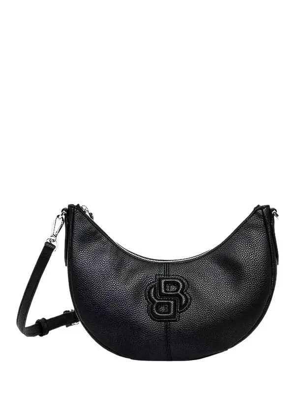 BOSS Logo-detail Shoulder Bag - Black