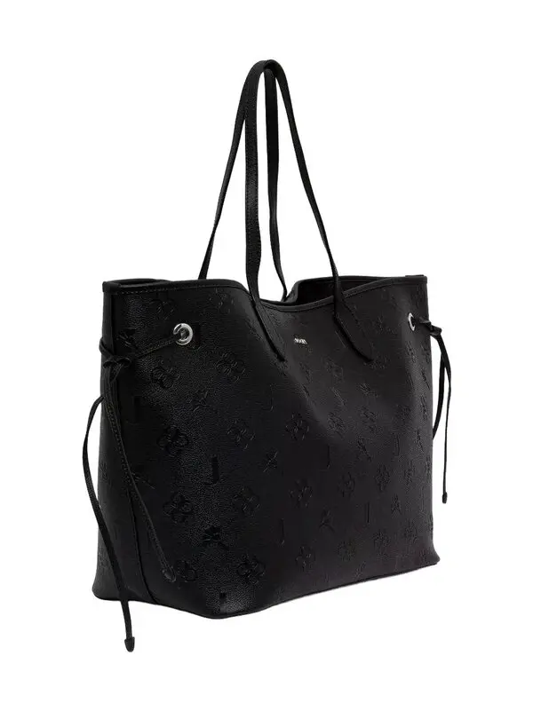 JOOP! Debossed-logo Drawstring Tote Bag - Black