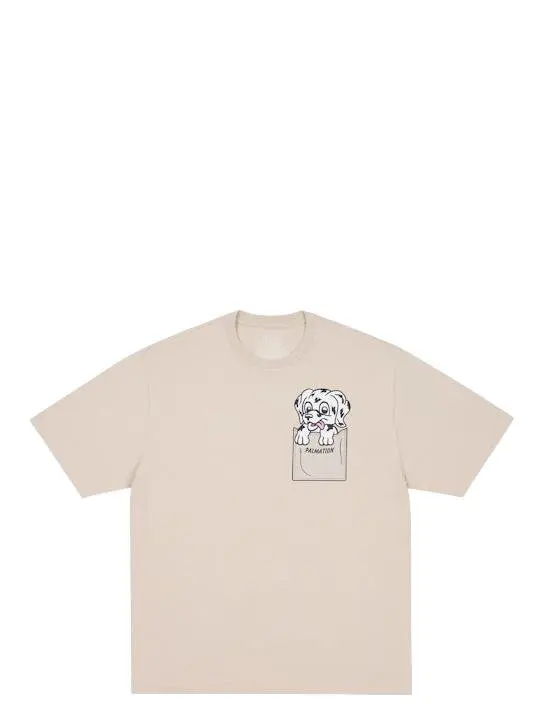 PALACE Palmation T-shirt - Stoney Grey