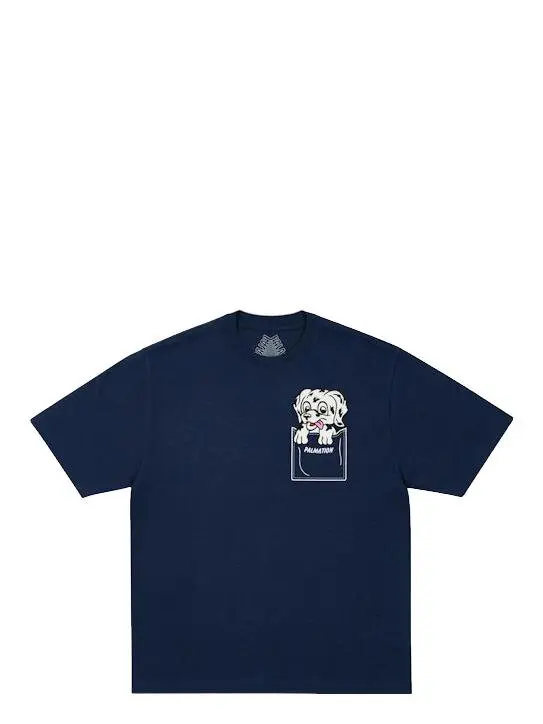 PALACE Palmation T-shirt - Navy Blue