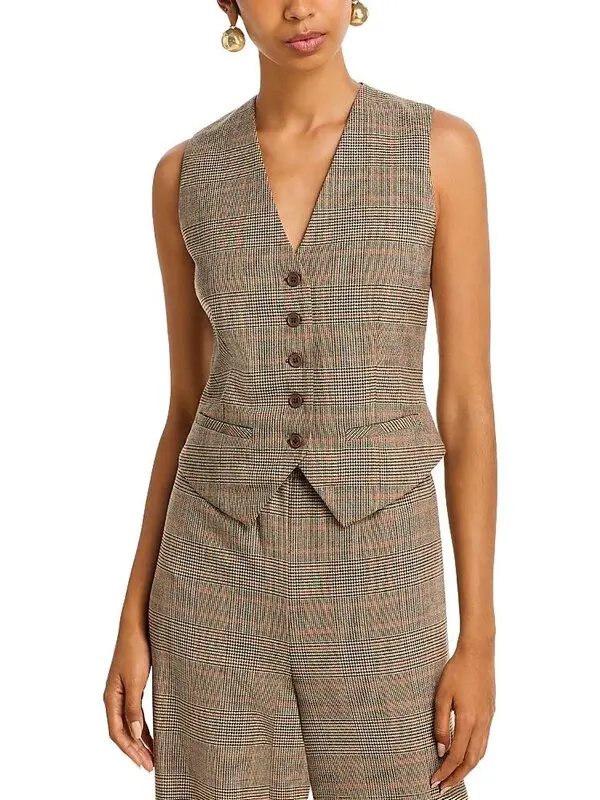 Steve Madden Barrett Vest - Brown